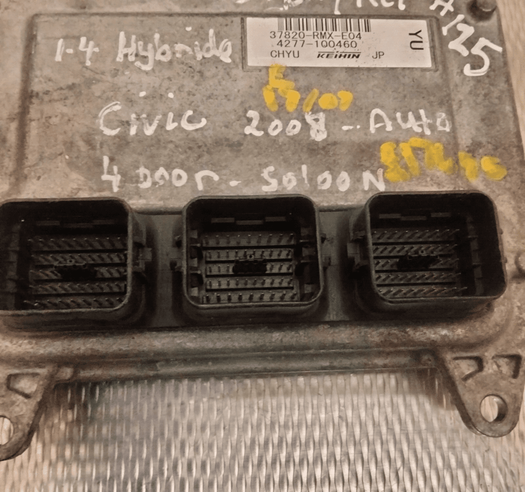 HONDA CIVIC MK8 2005-2012 1.4 IMA HYBRID ENGINE CONTROL UNIT ECU 37820 ...